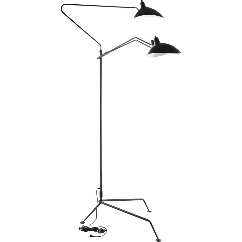 Vision Stainless Steel Floor Lamp Black - Froy.com