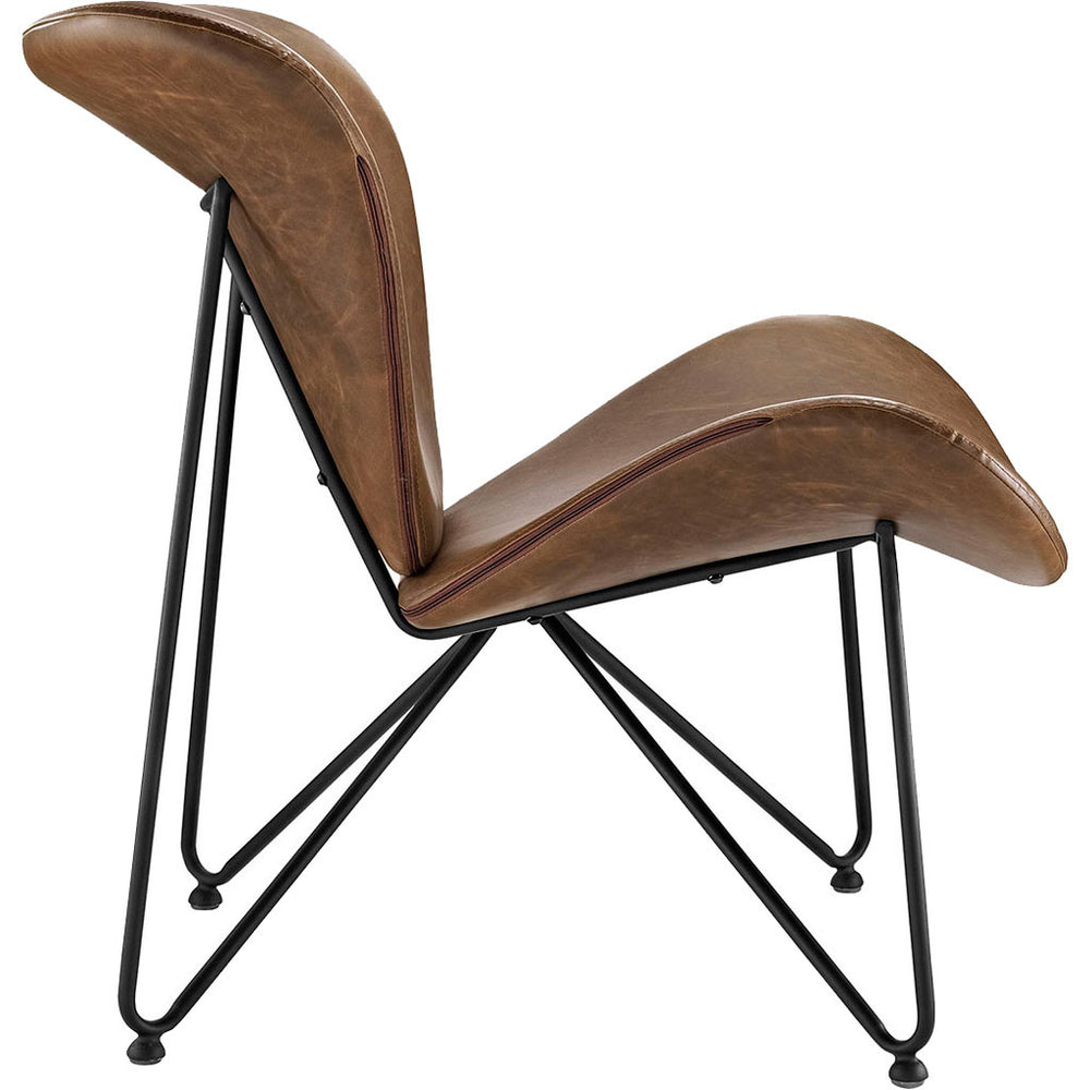 Goliath Lounge Chair Brown - Froy.com