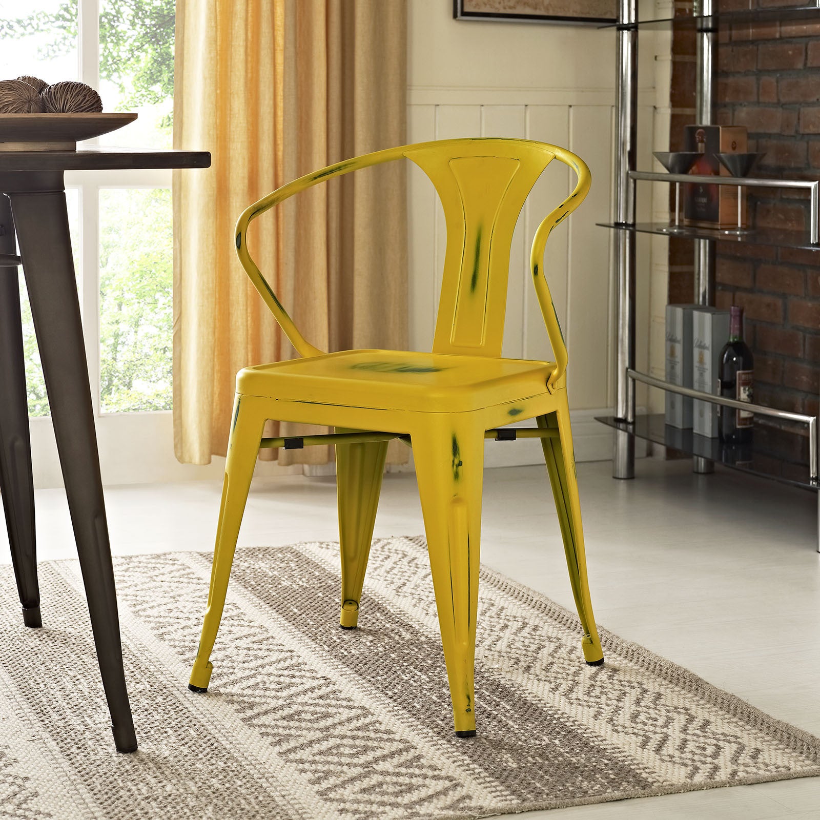 Panora Dining Chair Yellow - Froy.com