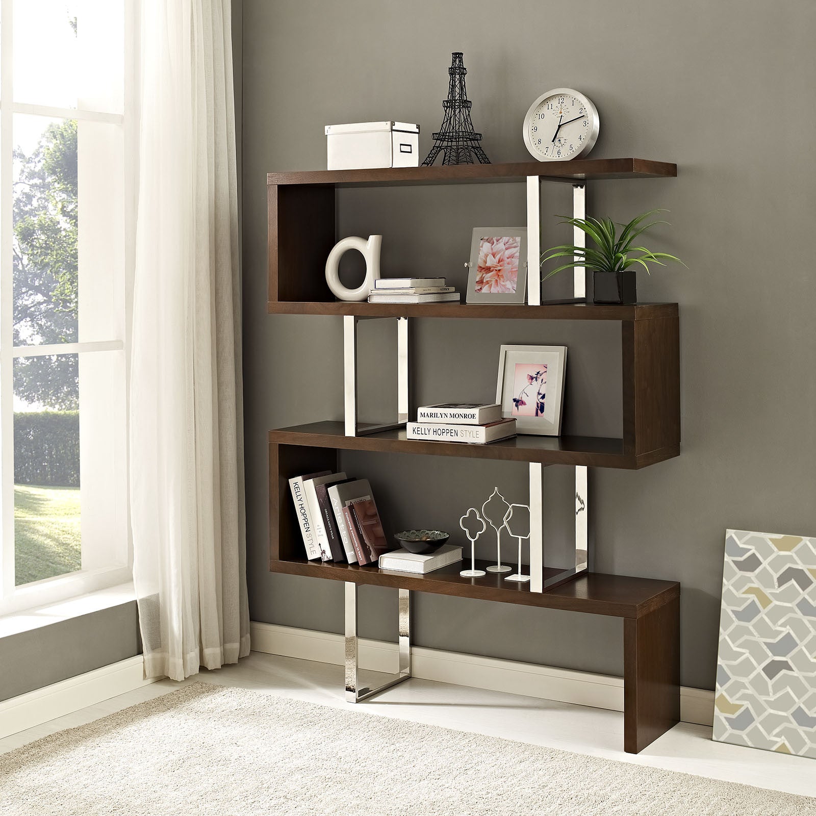 Matrix Stand Walnut - Froy.com