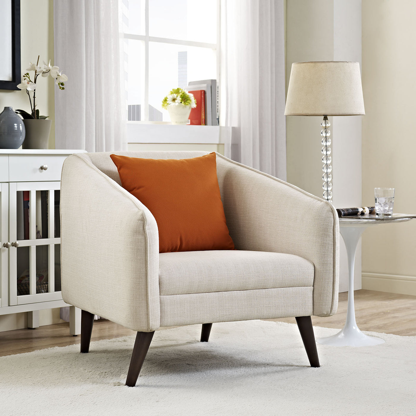 Sarasota Armchair Beige - Froy.com
