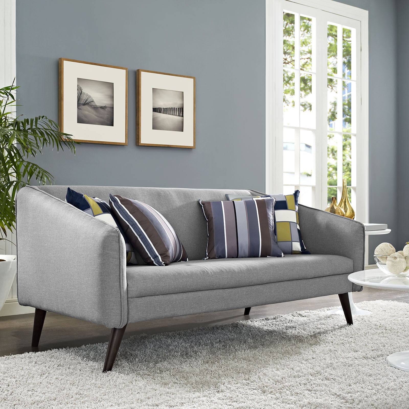 Sarasota Sofa Light Gray - Froy.com