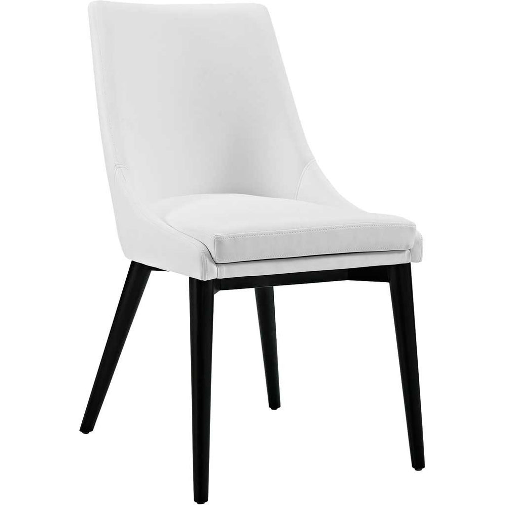 Victoria Vinyl Dining Chair White - Froy.com