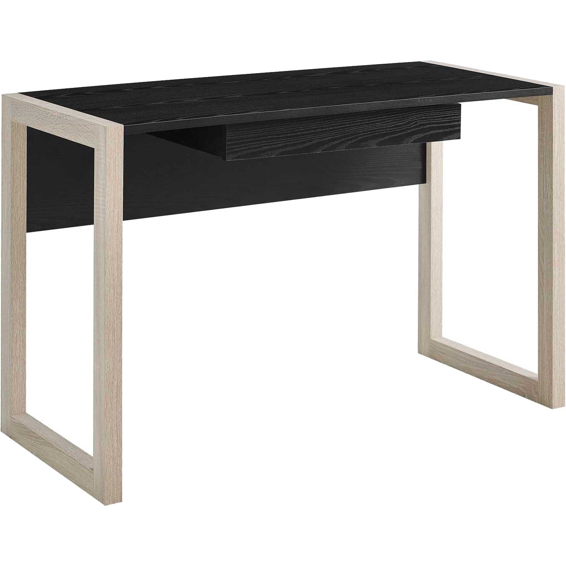 Bella Wood Writing Desk Natural Black - Froy.com