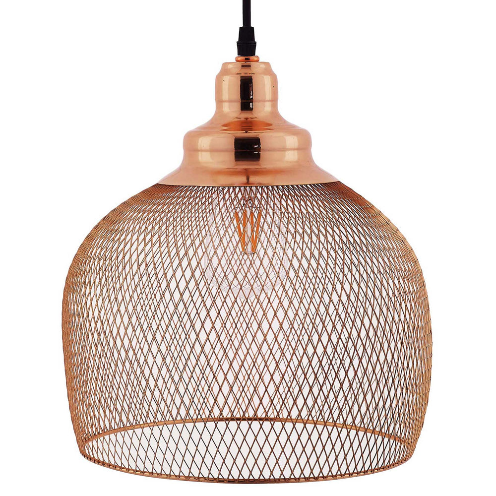 Gale Half-Sphere Pendant Light Rose Gold - Froy.com