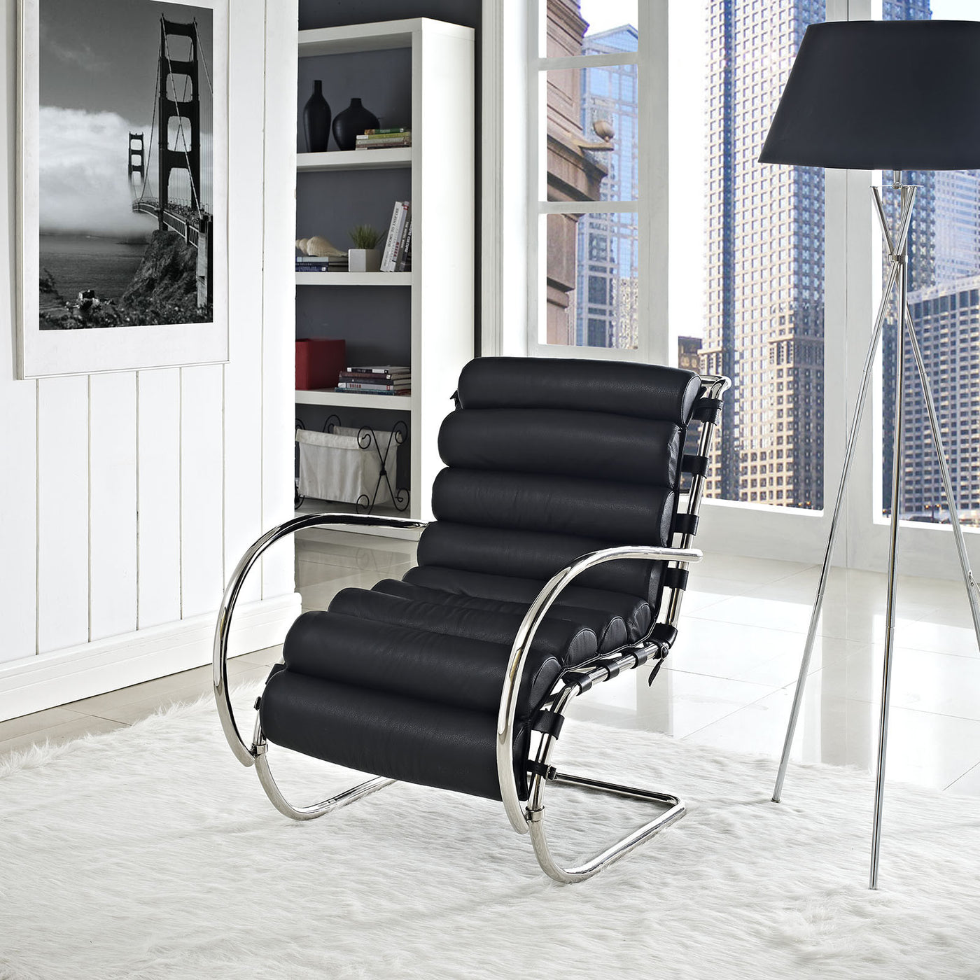 Rest Lounge Chair Black - Froy.com