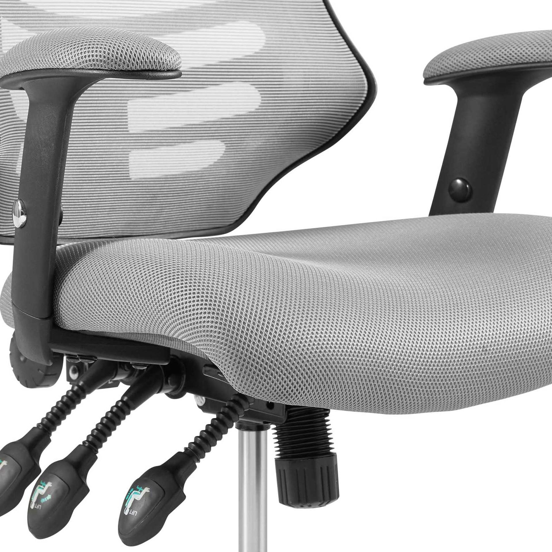 Christina Mesh Office Chair Gray - Froy.com