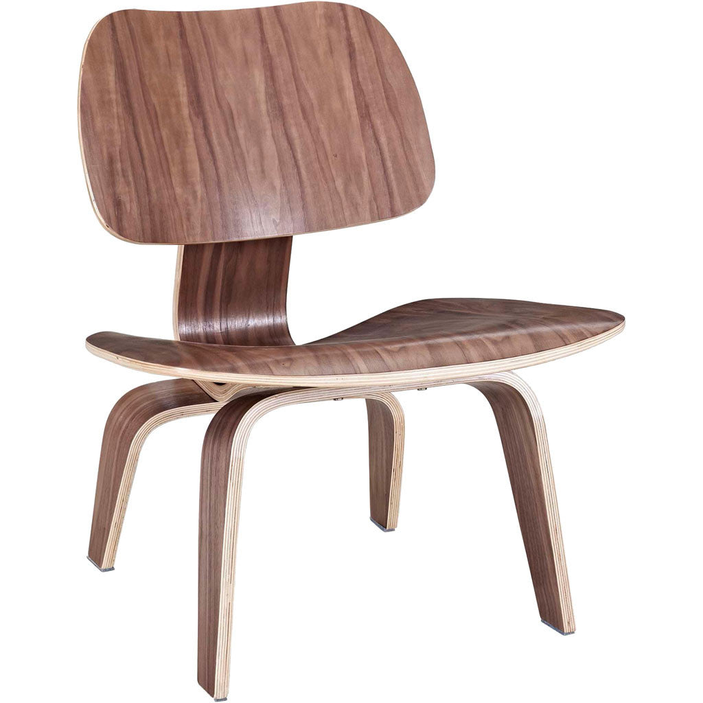 Faith Lounge Chair Walnut - Froy.com