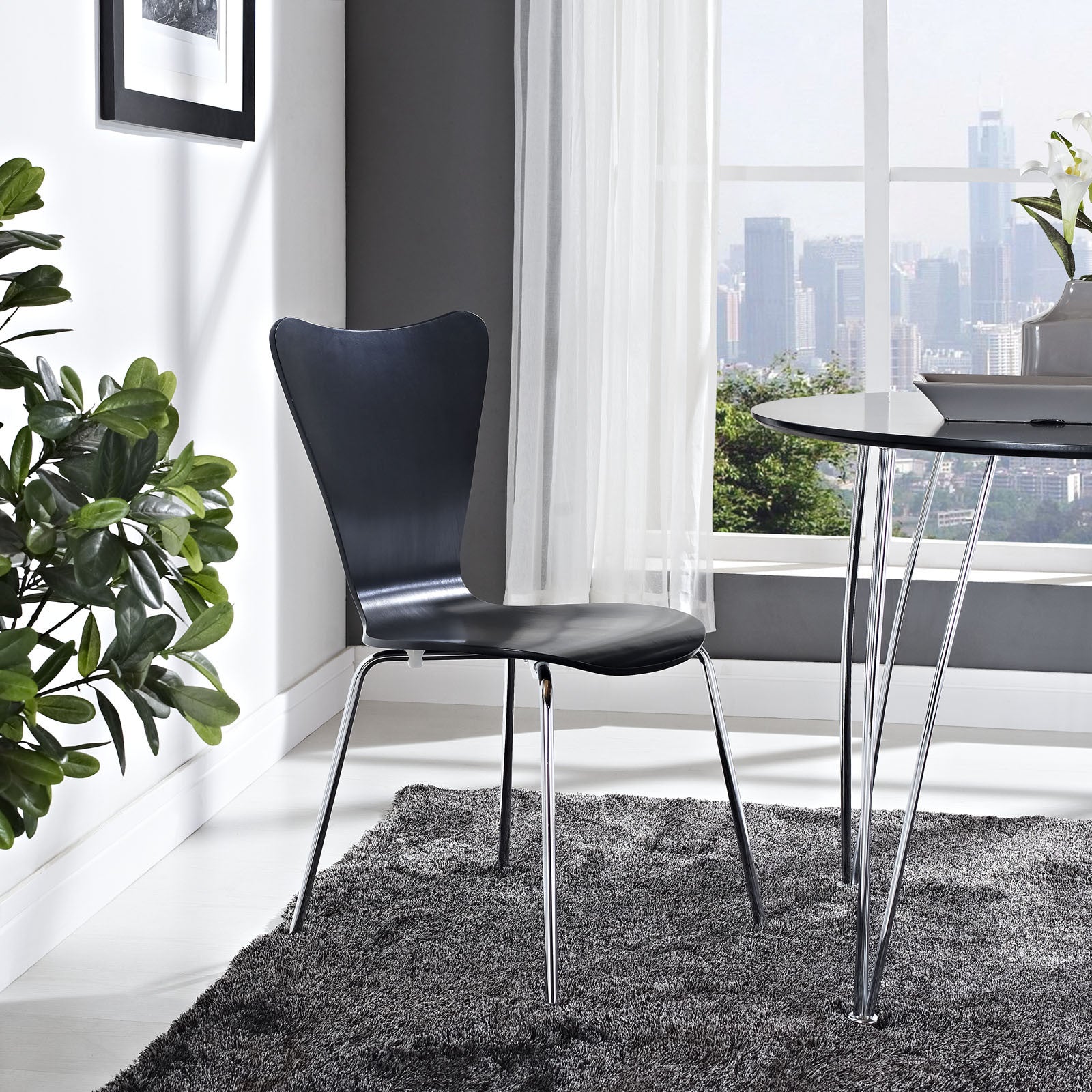 Eden Side Chair Wenge - Froy.com