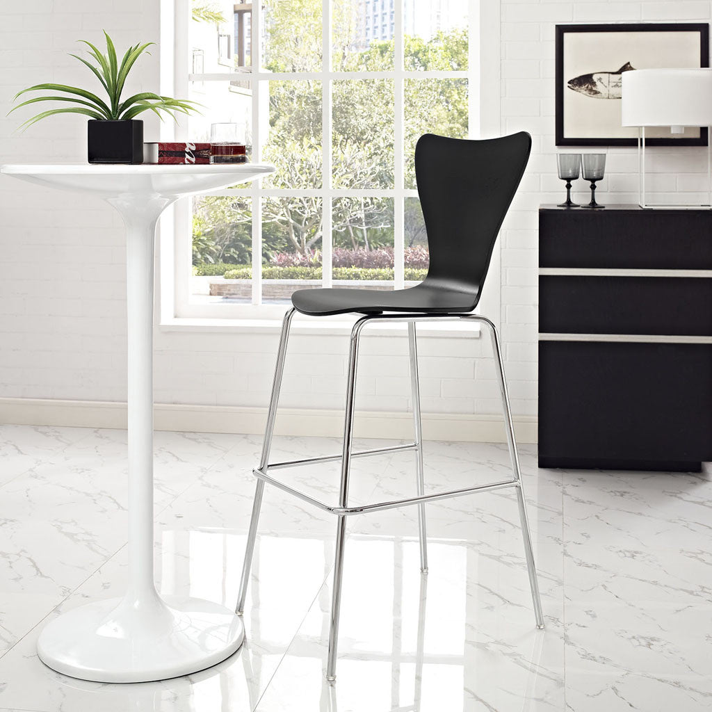 Eden Bar Stool Black - Froy.com
