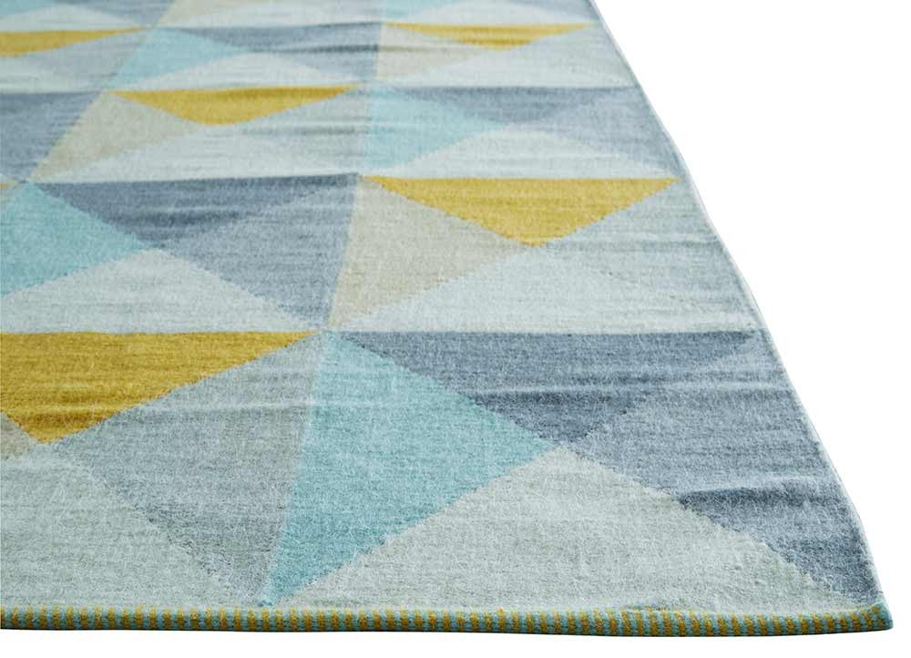 Elmhurst Ritner Yellow/Blue Area Rug - Froy.com