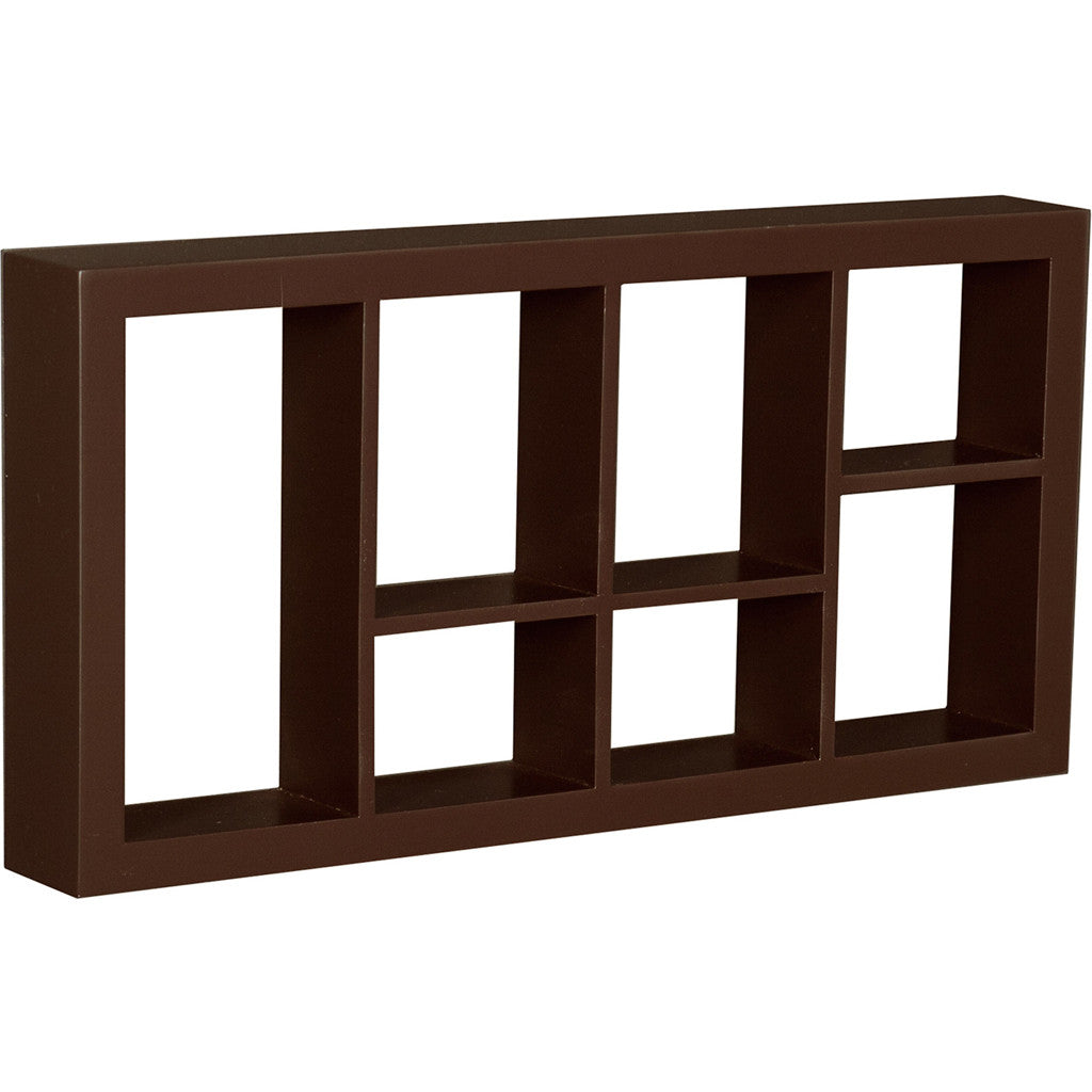 Tesla Display Shelf Chocolate - Froy.com