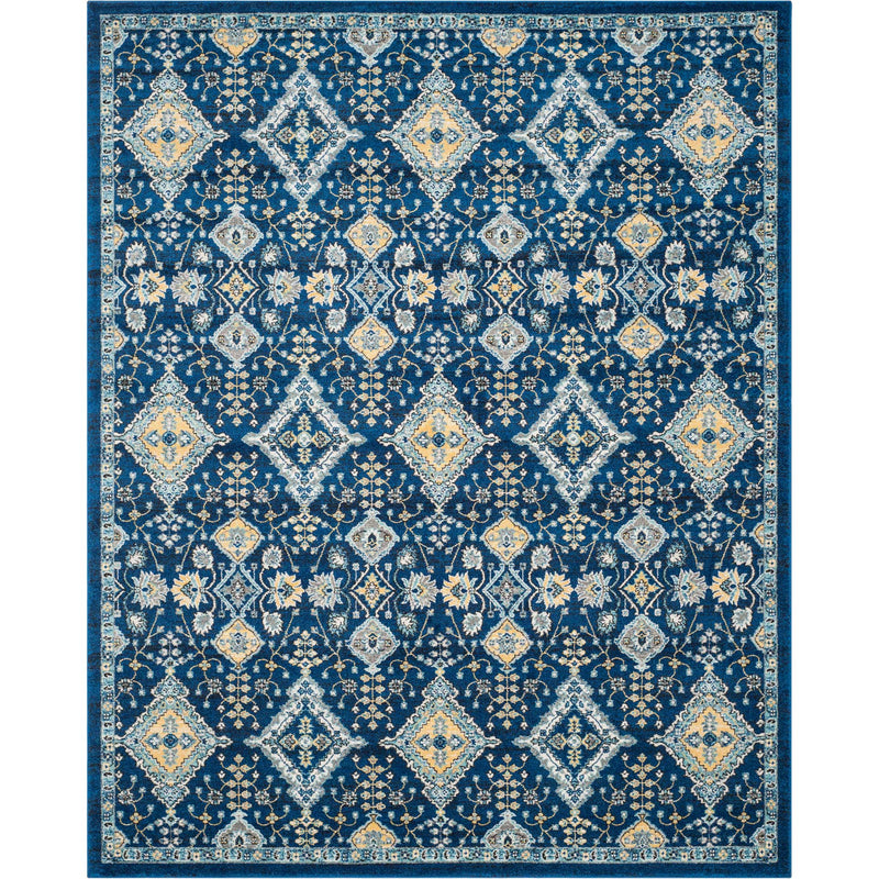 Evoke Blue/Ivory Area Rug - Froy.com