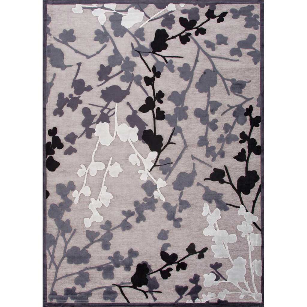 Fables Enchanted Chenille Gray Area Rug - Froy.com