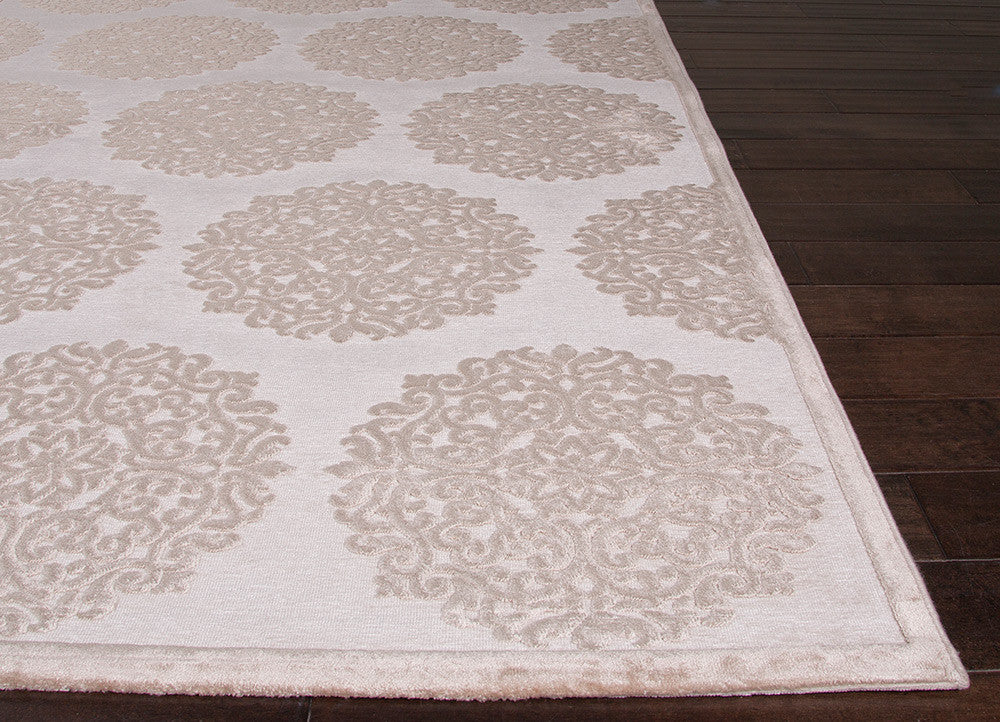 Fables Mythical Light Gray/Sand Shell Area Rug - Froy.com