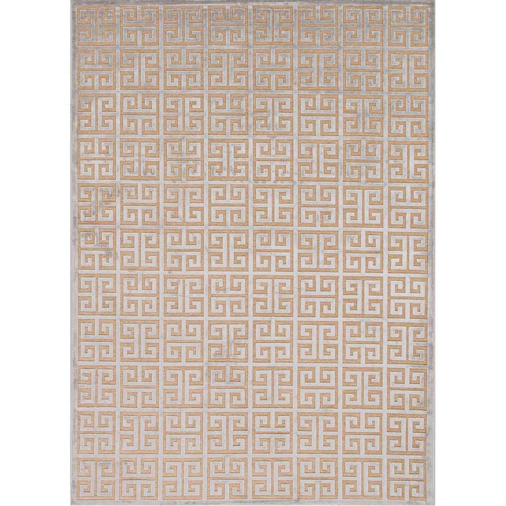 Fables Greek Pebble/Celestial Blue Area Rug - Froy.com