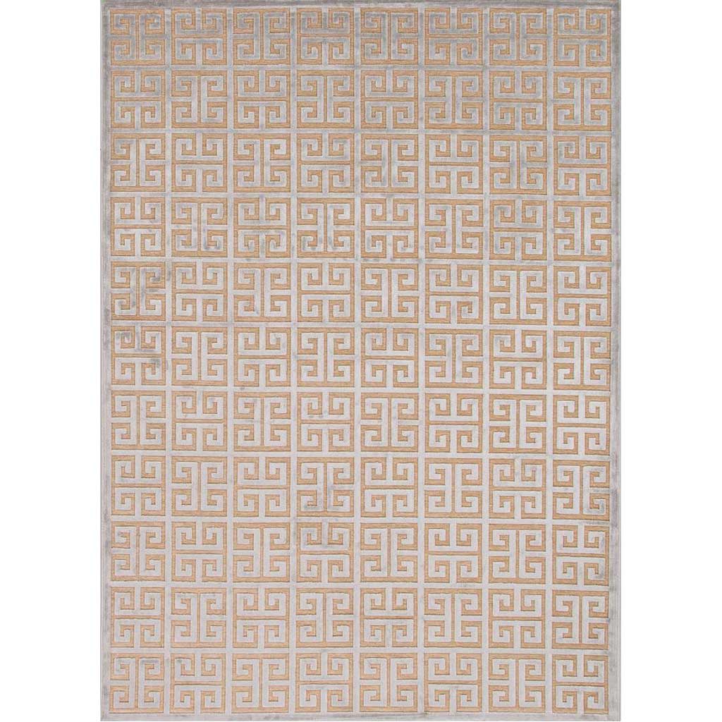 Fables Greek Pebble/Celestial Blue Area Rug - Froy.com
