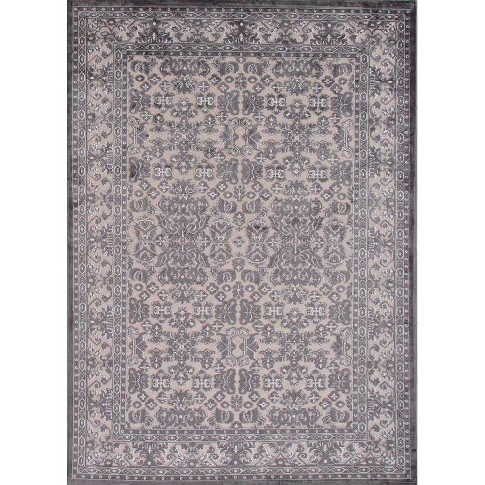 Fables Regal Light Gray/Plum Kitten Area Rug - Froy.com