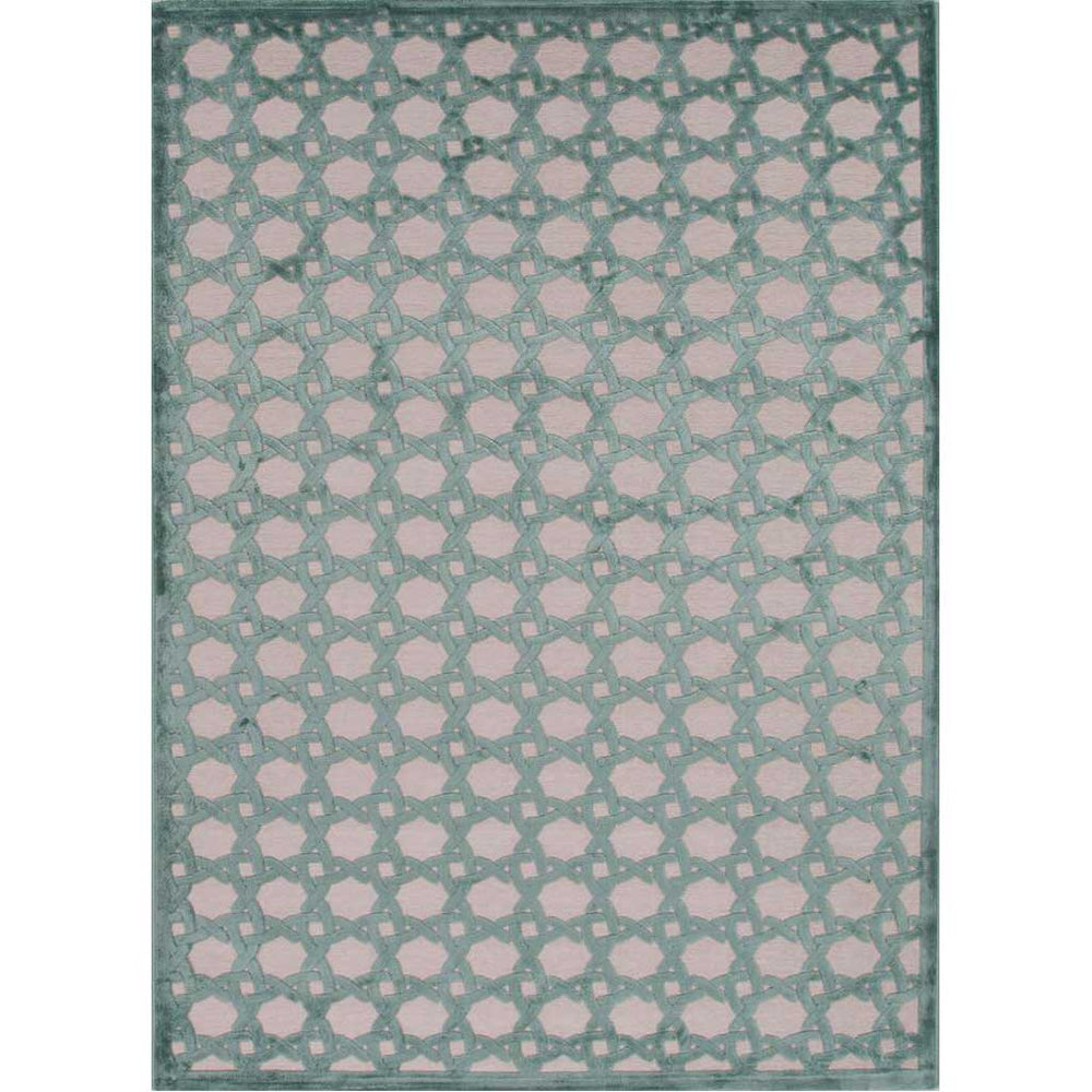 Fables Trella Light Gray/Beryl Green Area Rug - Froy.com