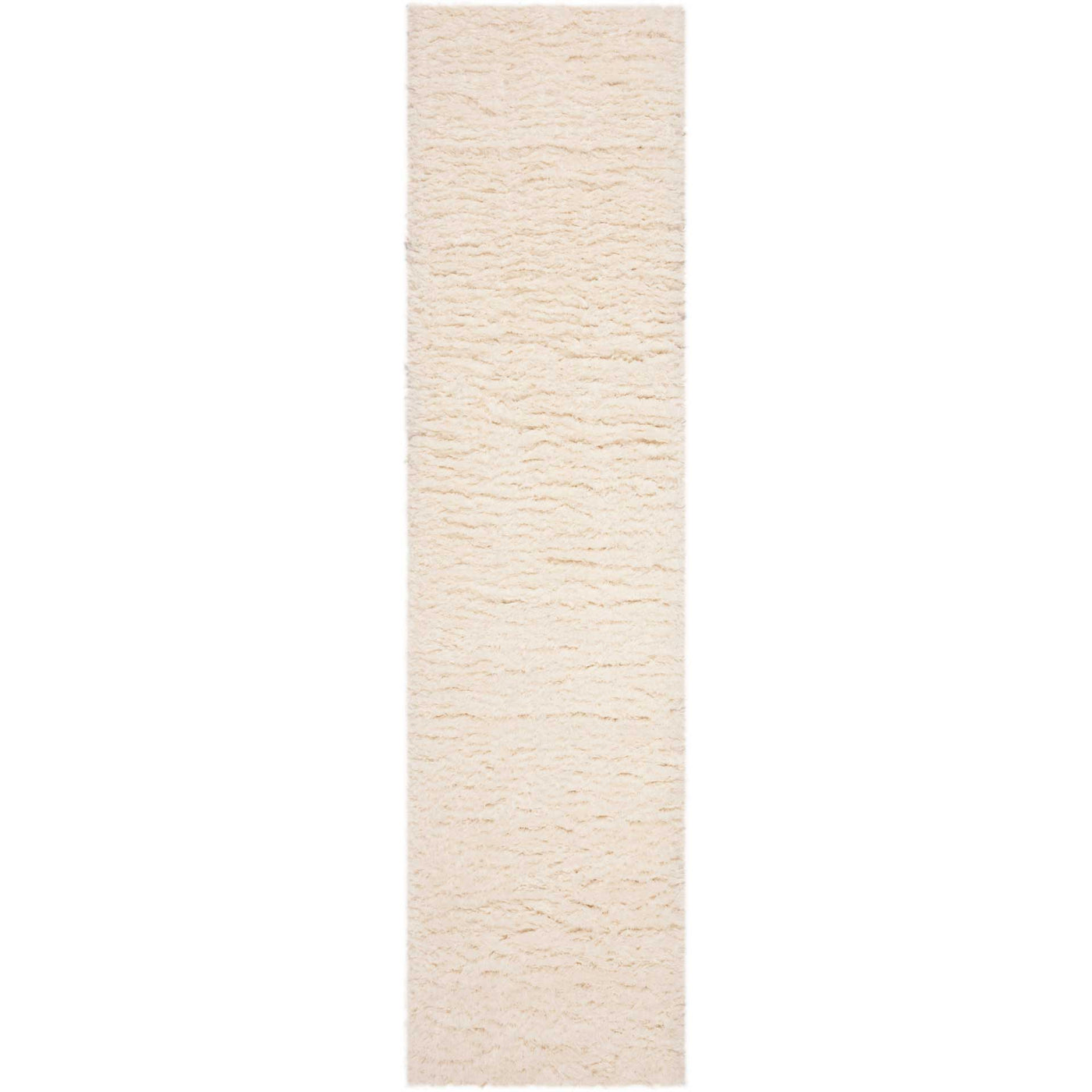 Flokati Shag Ivory Runner Rug - Froy.com