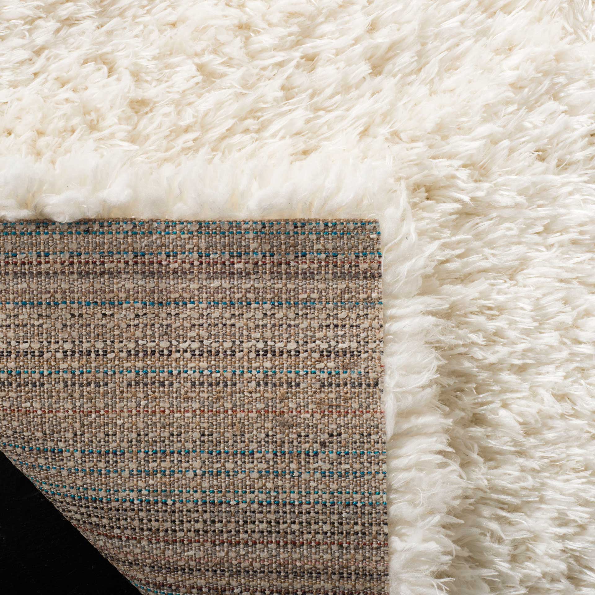 Flokati Shag Ivory Area Rug - Froy.com