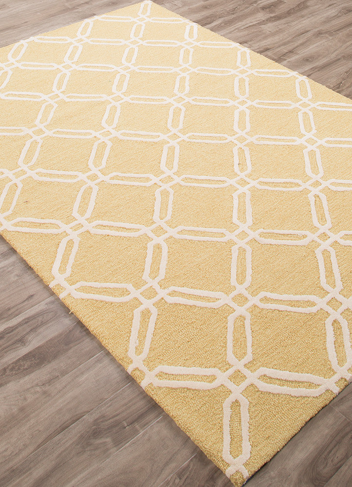 Fusion Duran Yellow/Ivory Area Rug - Froy.com