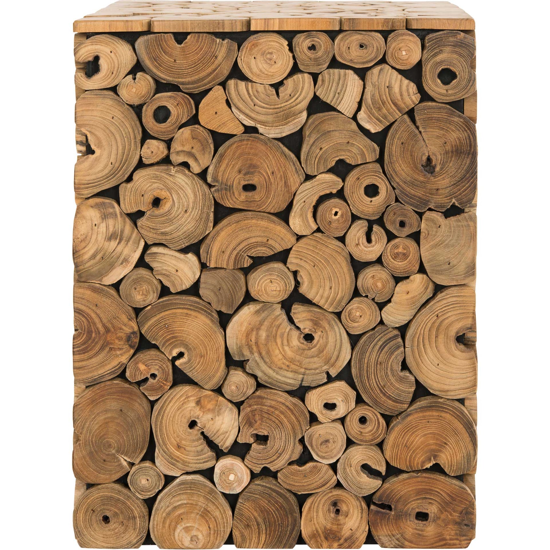 Jeremy Stool Medium Oak/Black - Froy.com