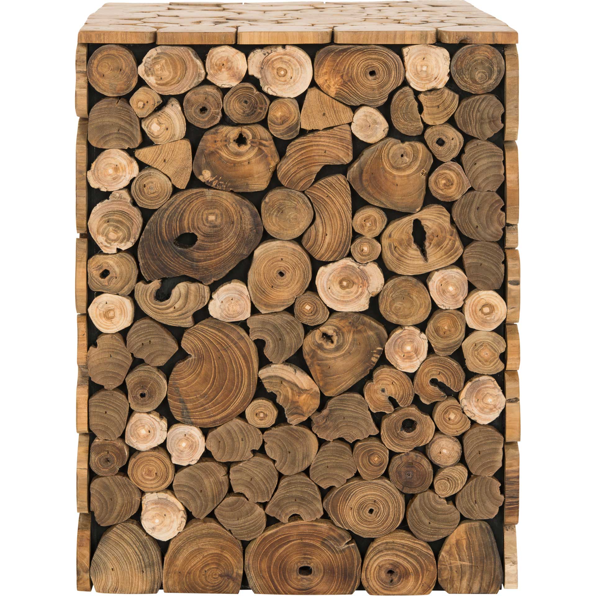 Jeremy Stool Medium Oak/Black - Froy.com