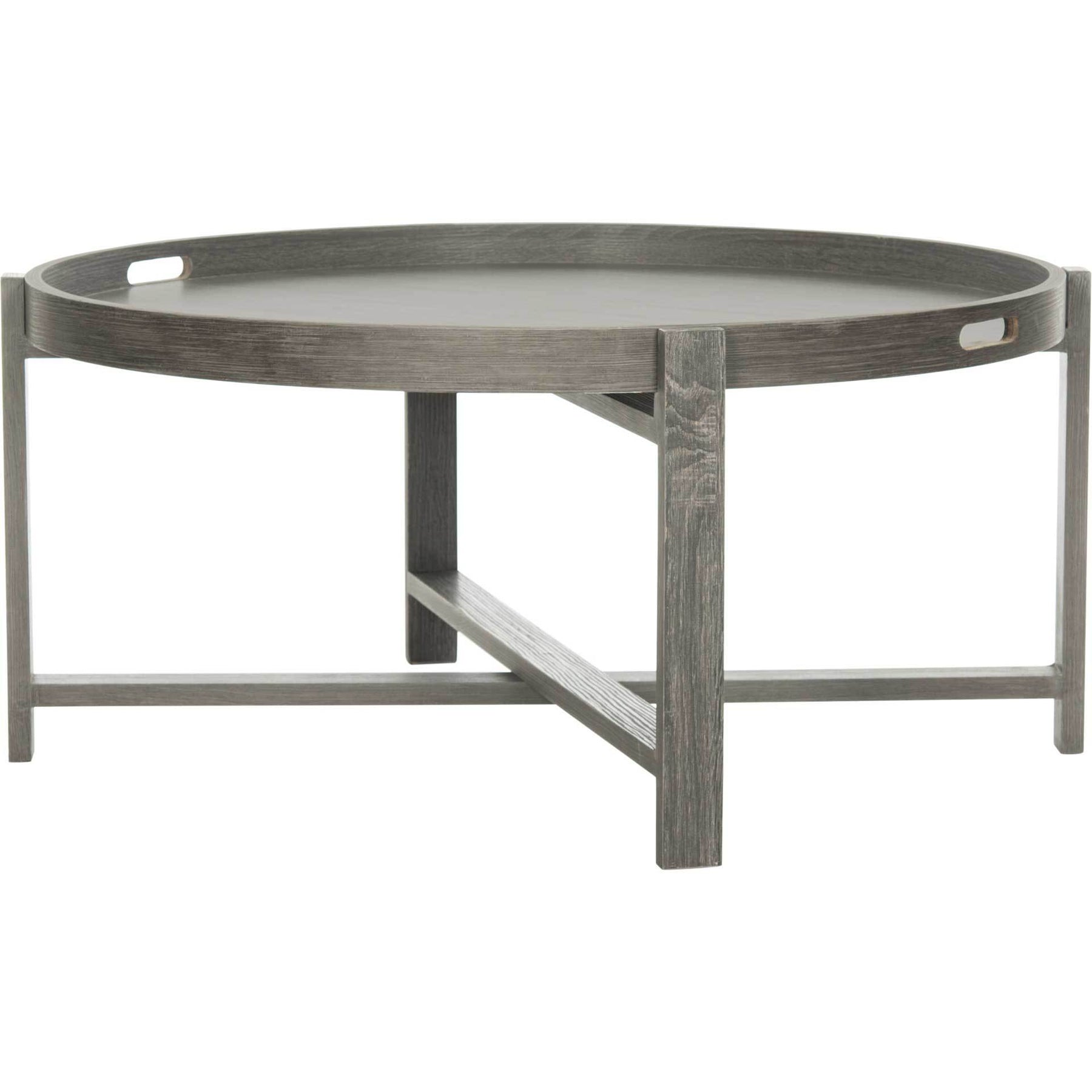 Cullen Wood Tray Top Coffee Table - Froy.com