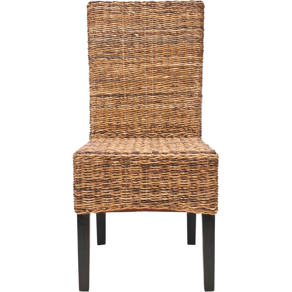 Simple Wicker Side Chair Brown/Colonial (Set of 2) - Froy.com
