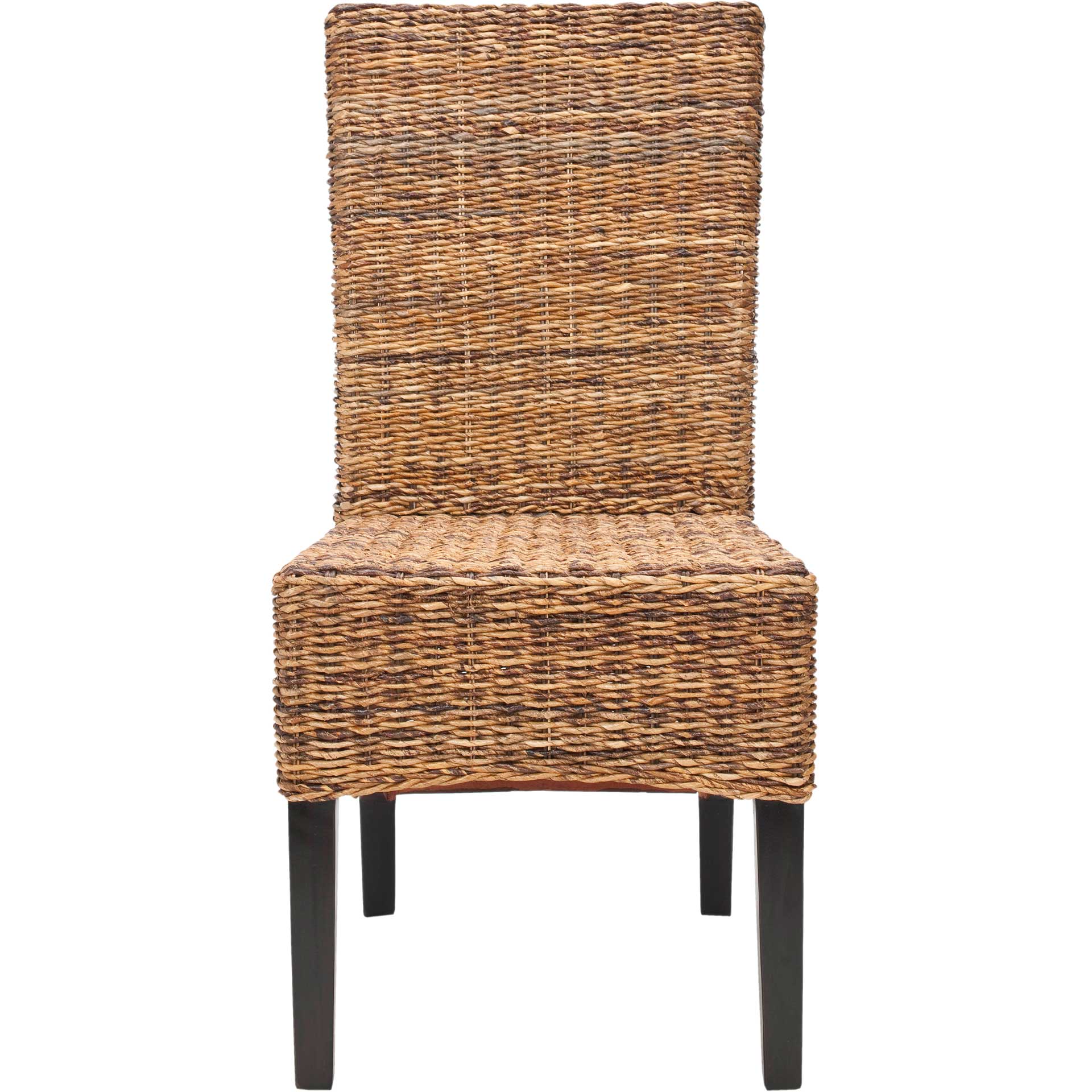 Simple Wicker Side Chair Brown/Colonial (Set of 2) - Froy.com