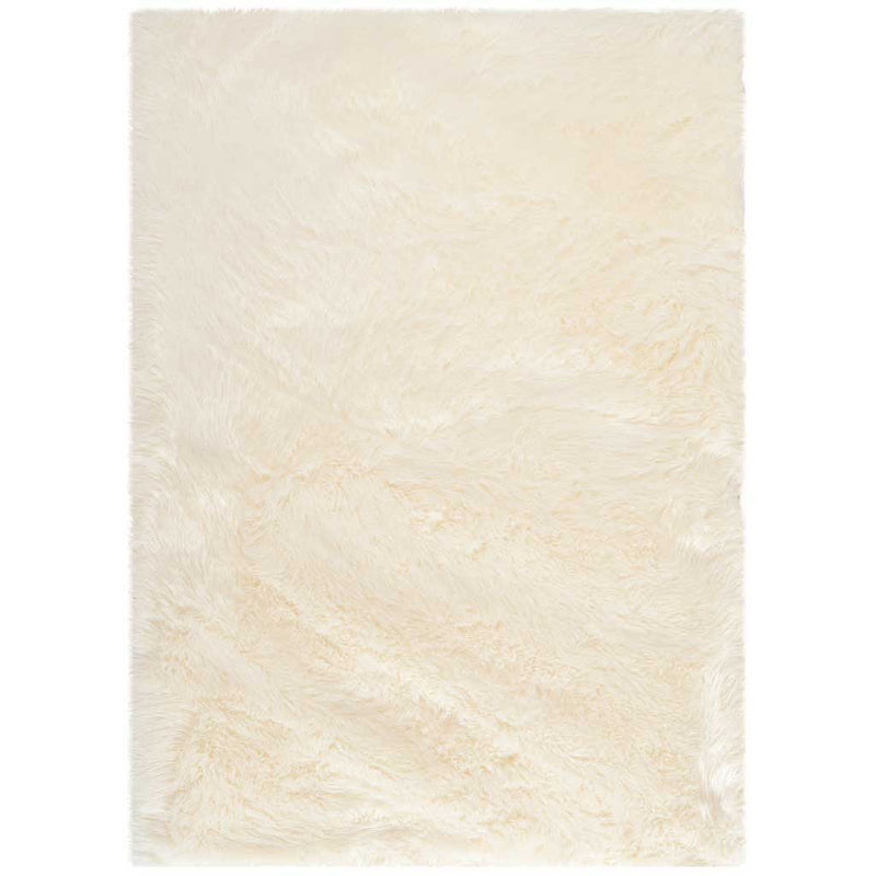 Faux Sheepskin Ivory Area Rug - Froy.com