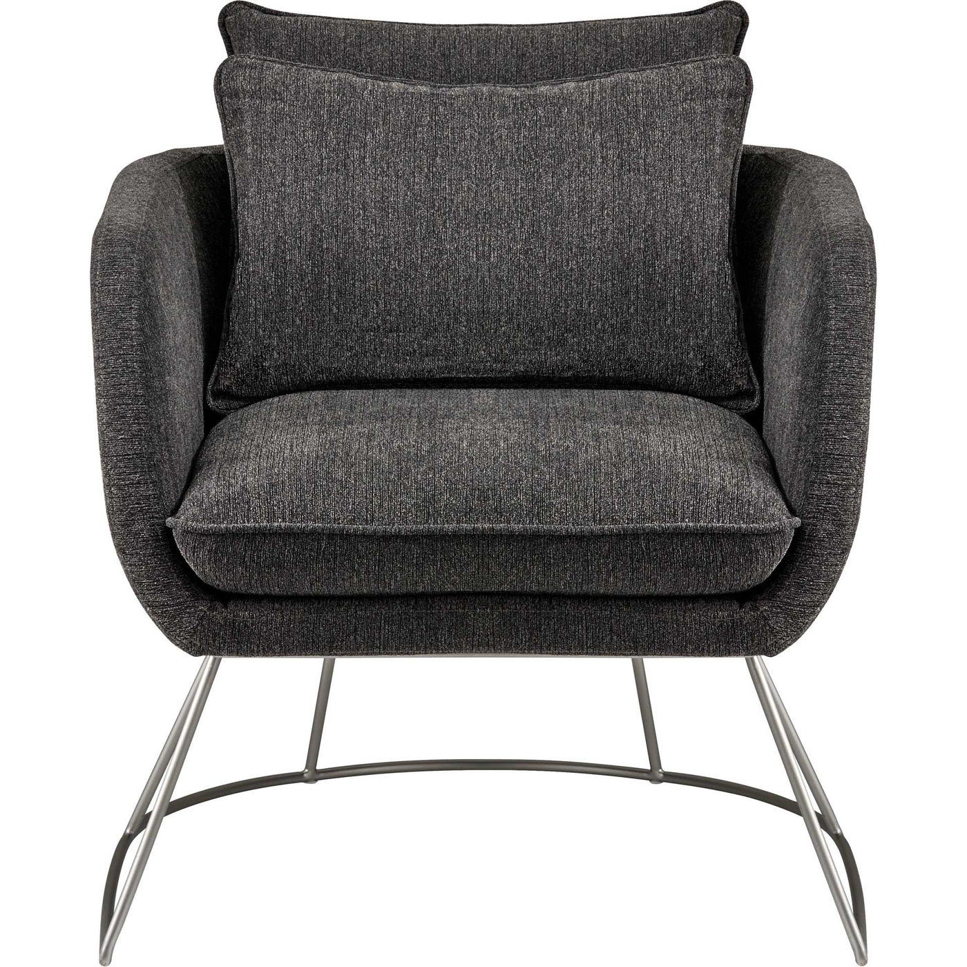 Steven Fabric Chair Dark Gray - Froy.com