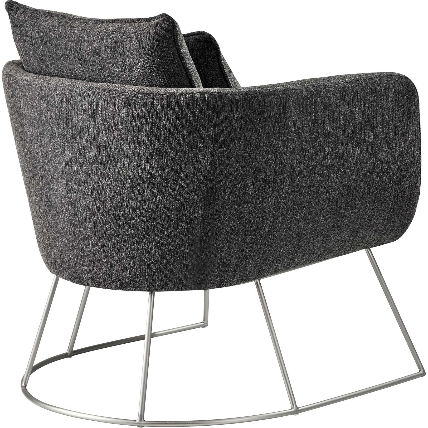 Steven Fabric Chair Dark Gray - Froy.com