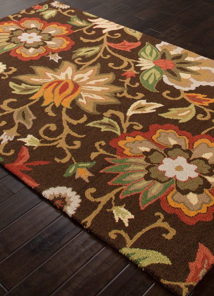 Hacienda Zamora Dark Chocolate Area Rug - Froy.com