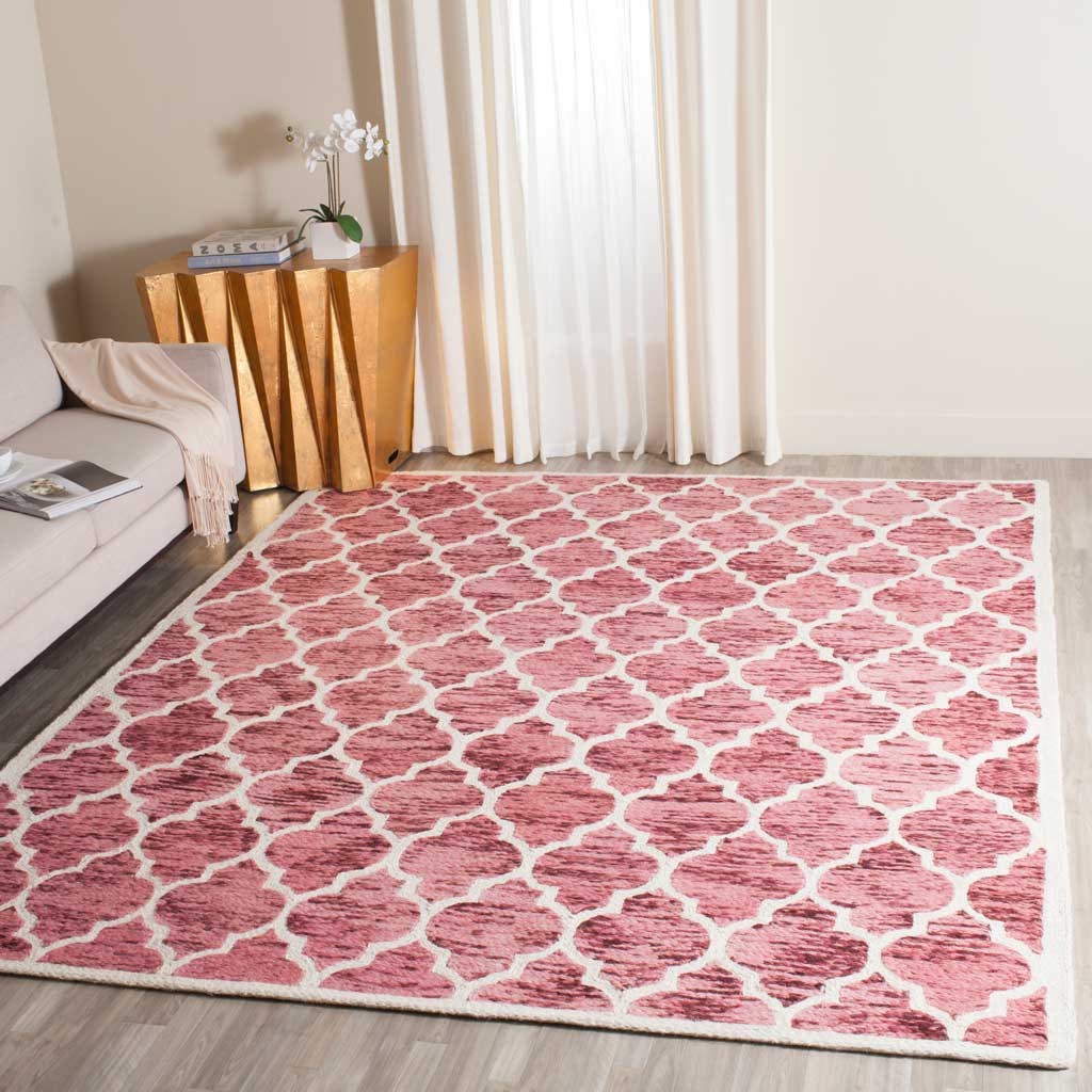Himalaya Red/Ivory Area Rug - Froy.com
