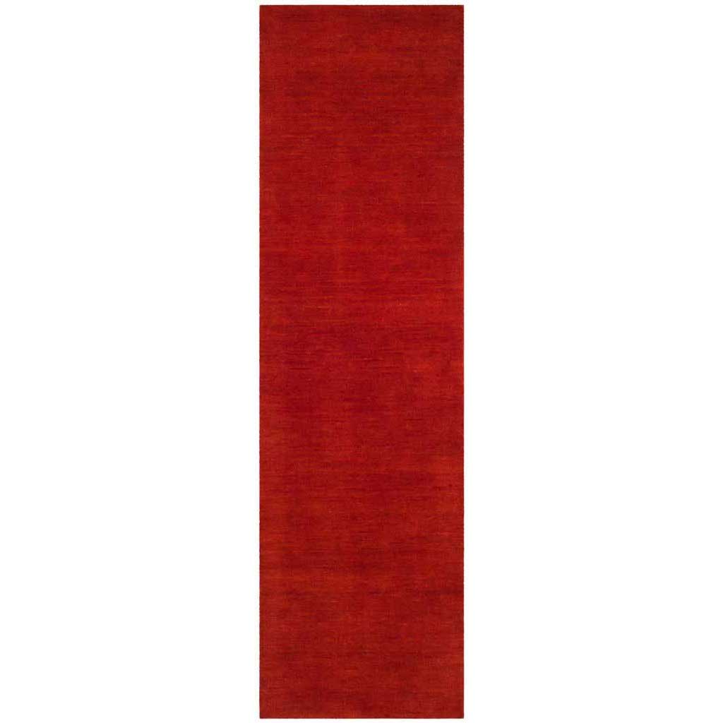 Himalaya Solid Red Runner Rug - Froy.com