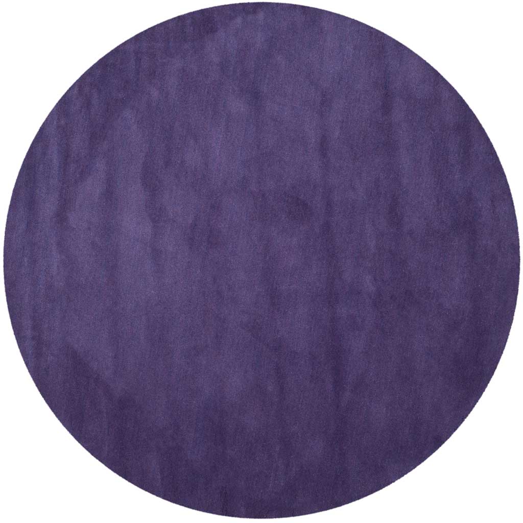 Himalaya Purple Round Rug - Froy.com