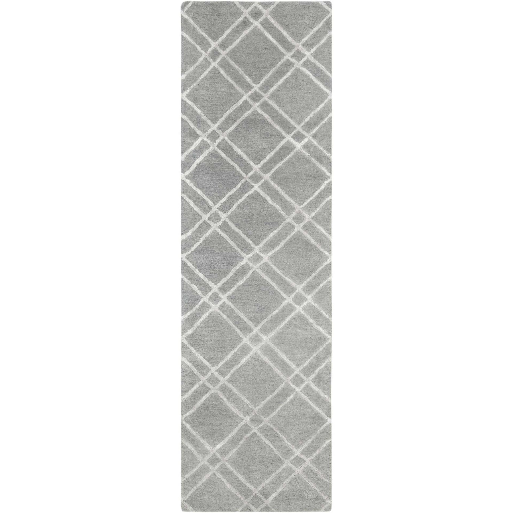Himalaya Gray/Silver Runner Rug - Froy.com