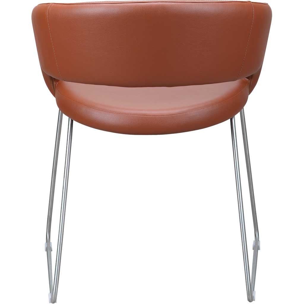 Alexia Dining Chair Coffee (Set of 2) - Froy.com