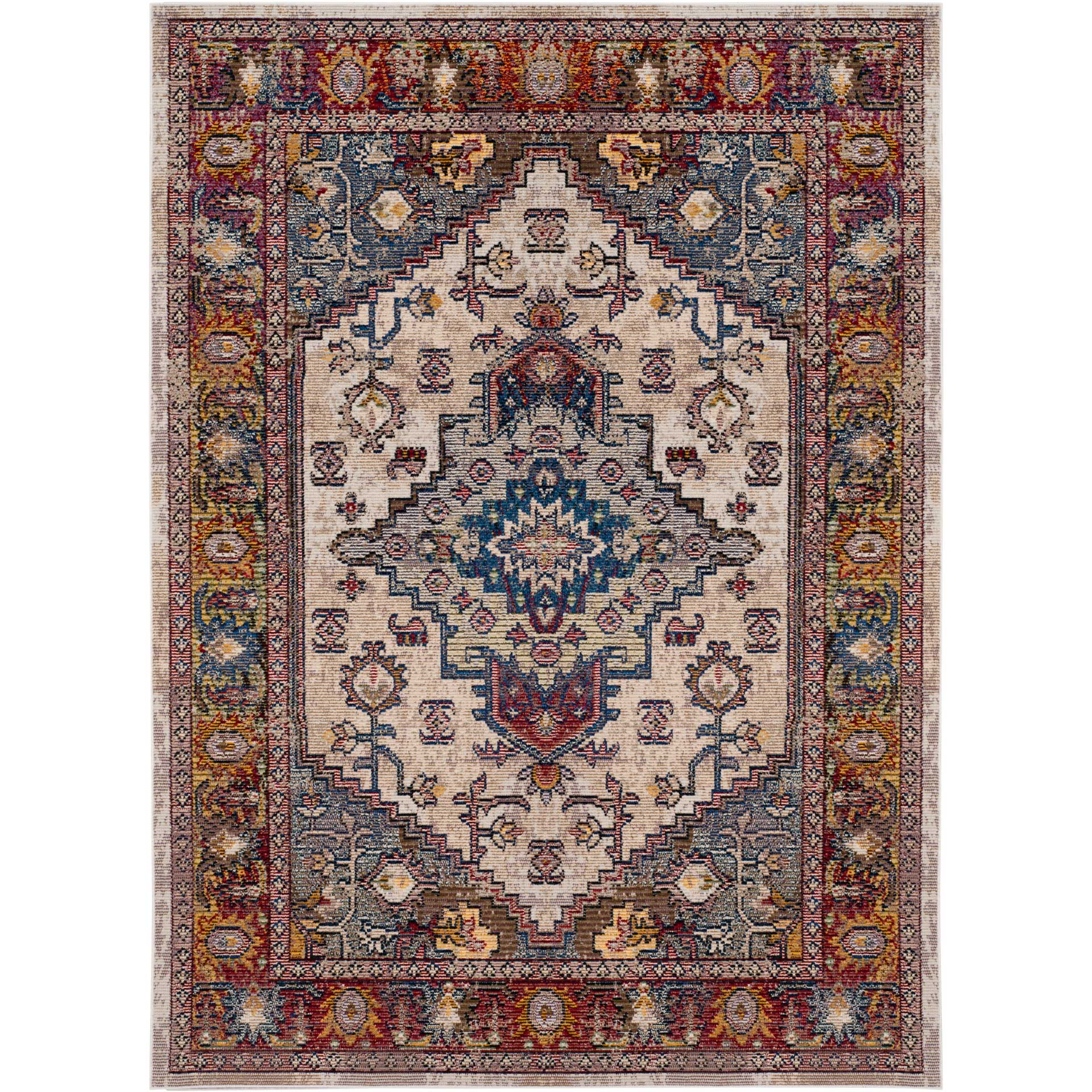 Harmony Light Gray/Rose Area Rug - Froy.com