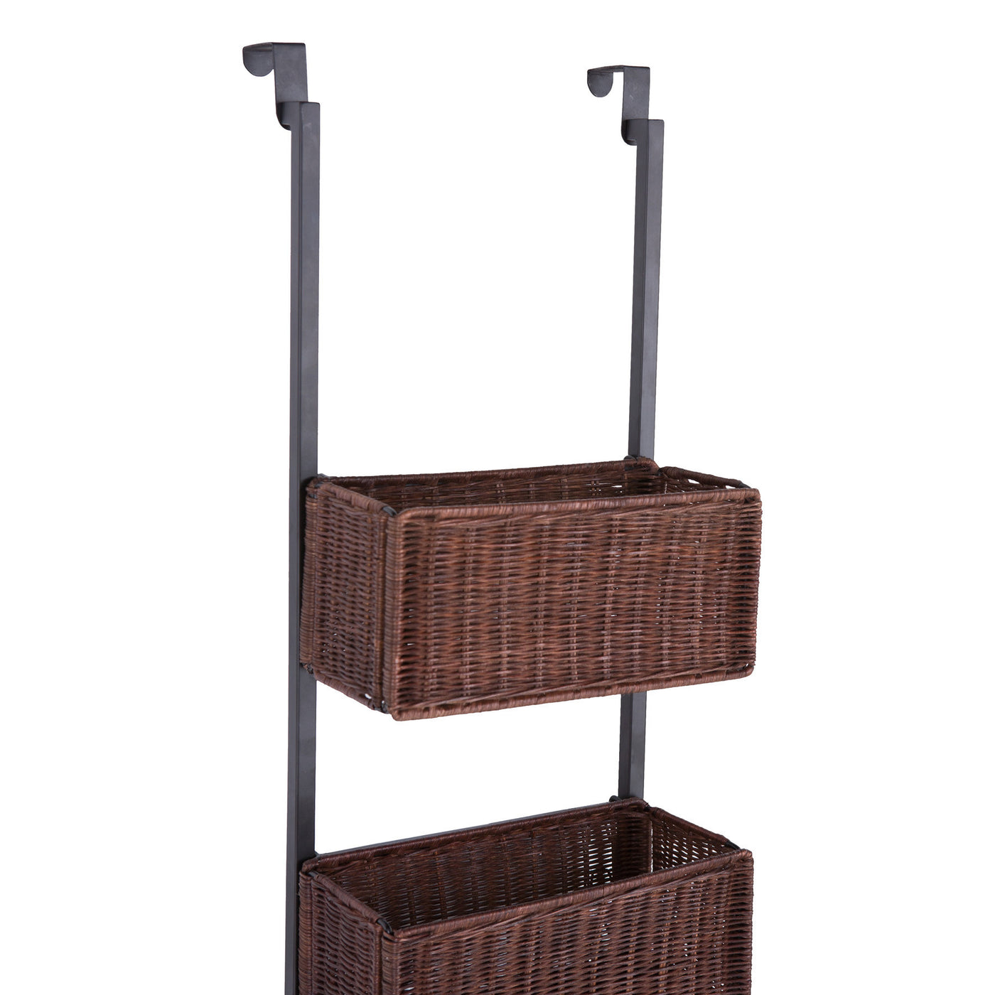 Over-The-Door 3-Tier Basket Storage Espresso - Froy.com