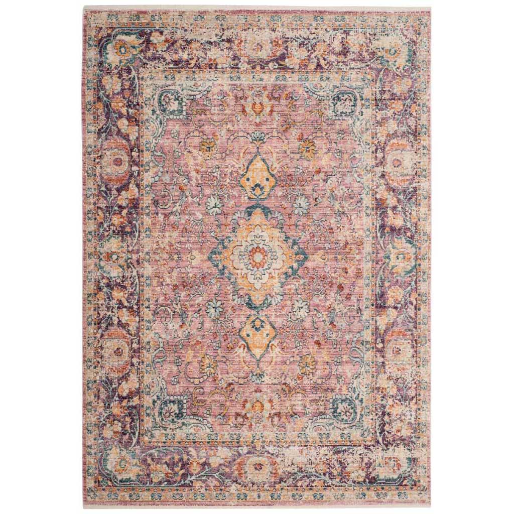 Illusion Light Purple/Purple Area Rug - Froy.com