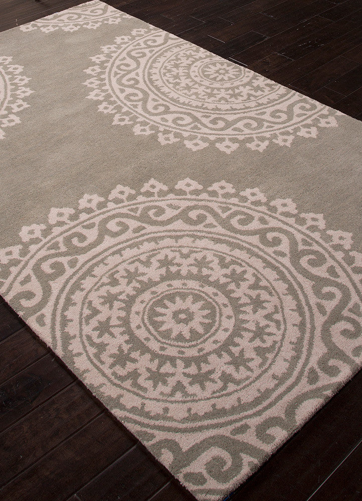 Timeless Medallions Abbey Stone/Pumis Stone Area Rug - Froy.com