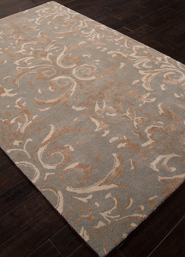 Timeless Lux Abbey Stone/Tidal Foam Area Rug - Froy.com