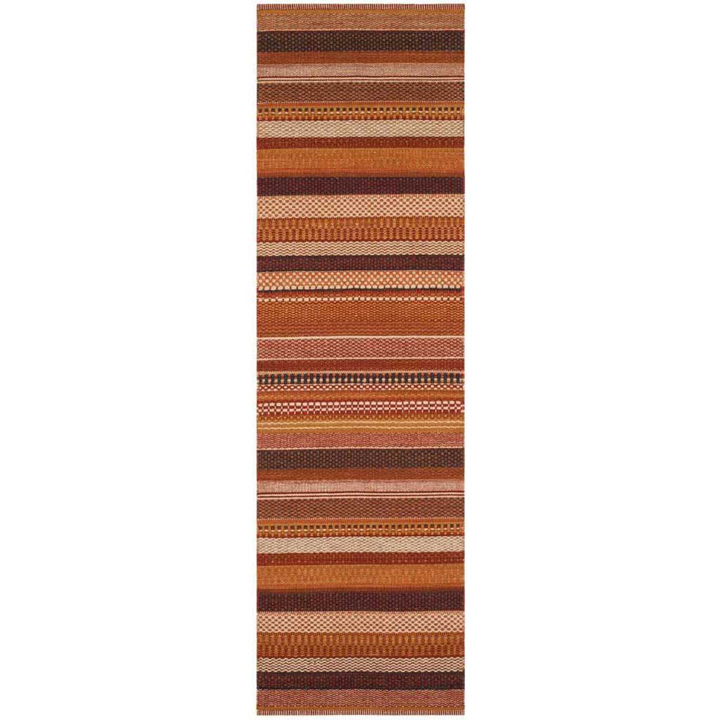 Kilim Rust Runner Rug - Froy.com