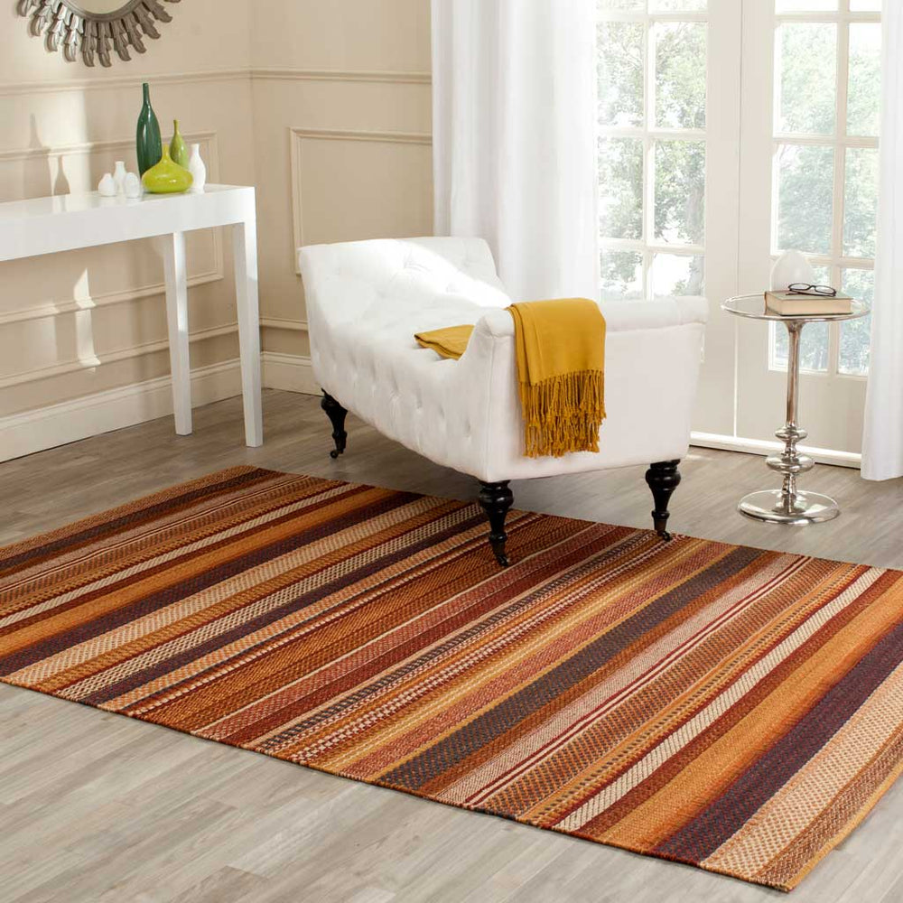 Kilim Rust Area Rug - Froy.com