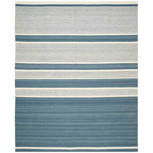 Kilim Blue/Ivory Area Rug - Froy.com