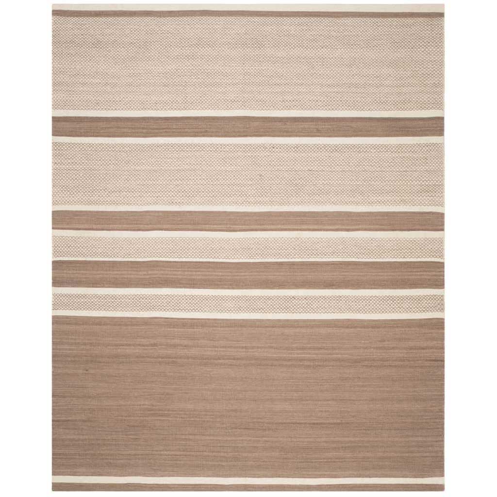 Kilim Brown/Ivory Area Rug - Froy.com