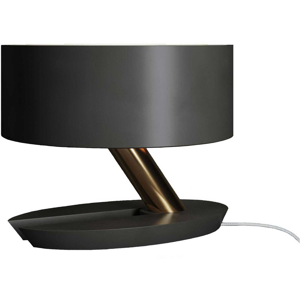 Albion Table Lamp Graphite/Brass - Froy.com